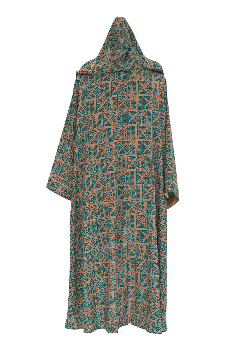 Kimono Kobe - Mexican tribe (Beige) Long - Amorena shop